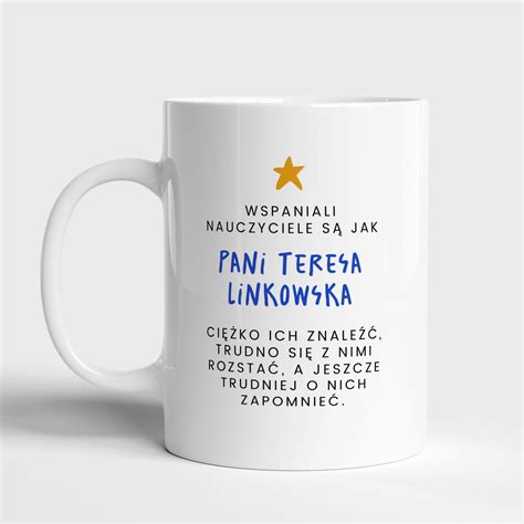 Kubek na koniec roku szkolnego WSPANIAŁY NAUCZYCIEL
