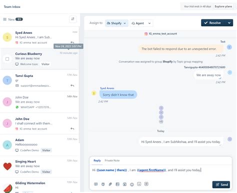 Using Canned Responses In Freshchat Freshsales