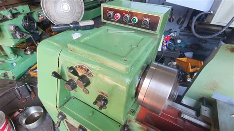 범용선반 기어박스 오일치환후 작동테스트 Youtube