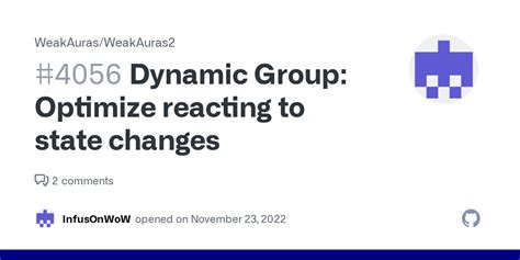 Dynamic Group Optimize Reacting To State Changes Issue