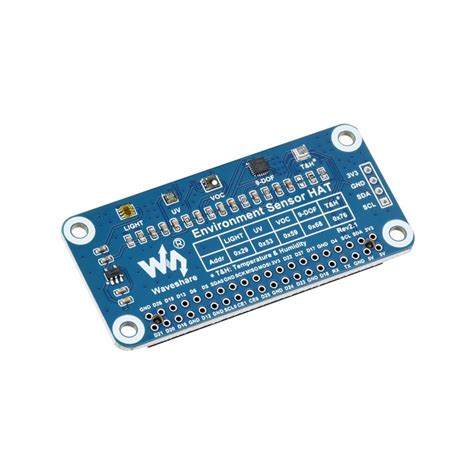 Environment Sensor Hat For Raspberry Pi I2c Bus Pishopca