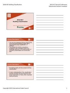 2018 IBC Building Classification Iccsafe Org 2018 Ibc Building Classification Iccsafe Org