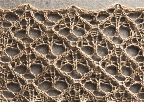 Doodle Lace A Free Lace Knitting Stitch Pattern String Geekery