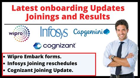 Wipro Elite Update Cognizant Capgemini Joining Infosys DOJ