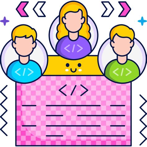 개발자 무료 사용자개 아이콘