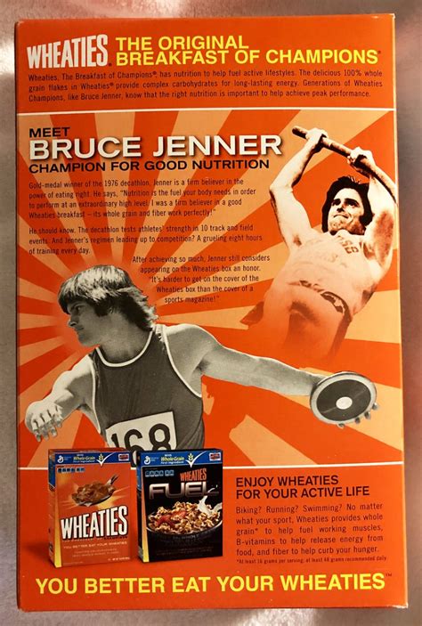 Lot Detail Bruce Jenner Signed Original Wheaties Box Beckettbas