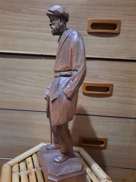 Old Man Wood Carving Hobbies And Toys Memorabilia And Collectibles