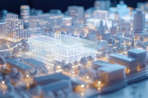 Premium Photo Digital Twin Technology For Urban Planning And Development
