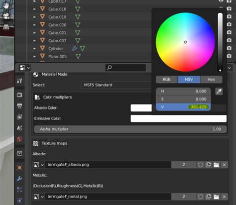 Msfs Increase Emissive Bloom In Blender Asobo Gltf Exporter