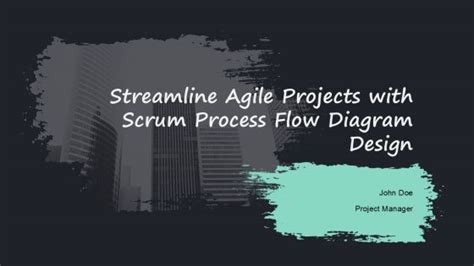 Streamline Agile Projects With Scrum Process Flow Diagram Design Ppt H