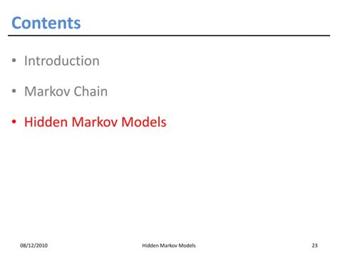 Hidden Markov Models Pdf Physics Science