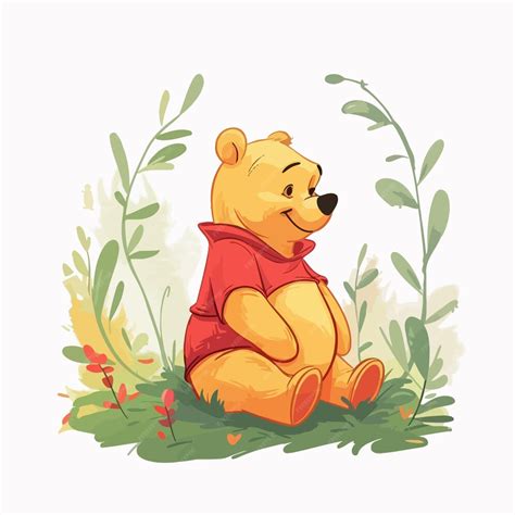 Premium Vector Winniethepoohdisneycharactervector Premium Vector Winniethepoohdisneycharactervector