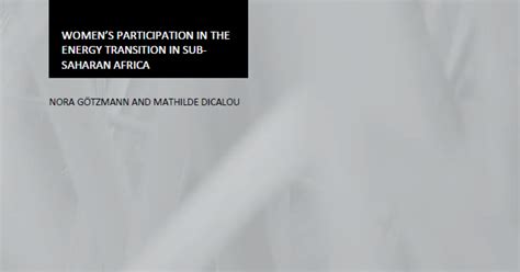 Towards A Feminist Energy Justice Framework The Danish Institute For Human Rights