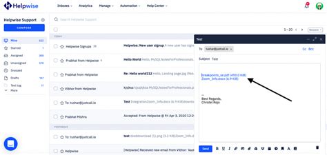 Shared Mailbox Dropbox Integration Helpwise Product Updates