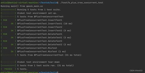 Cmu 15 445 Project 2 Btree 题解 通过b树实现索引bustub B树 Csdn博客