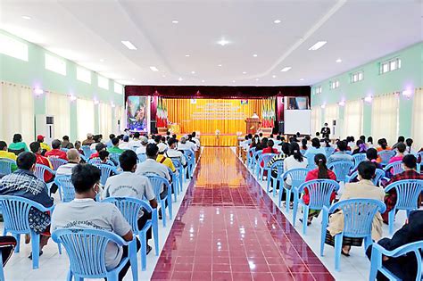 အပြည်ပြည်ဆိုင်ရာ မသန်စွမ်းသူများနေ့ အထိမ်းအမှတ်အခမ်းအနားကျင်းပ
