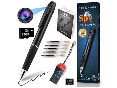 Spy Camera Pen 1080p Hd Recording With 32 Gb Memory Card Spy Pen