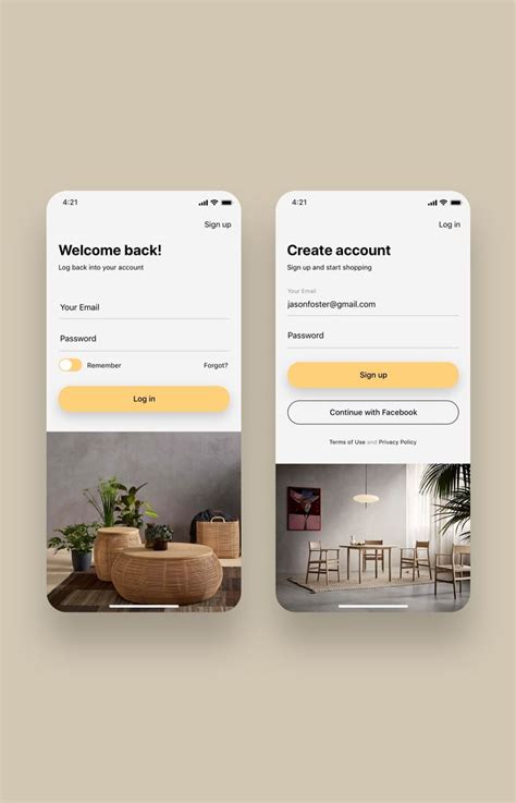 Homecraft App Ui Kit App Ui Design Ui Kit App Ui