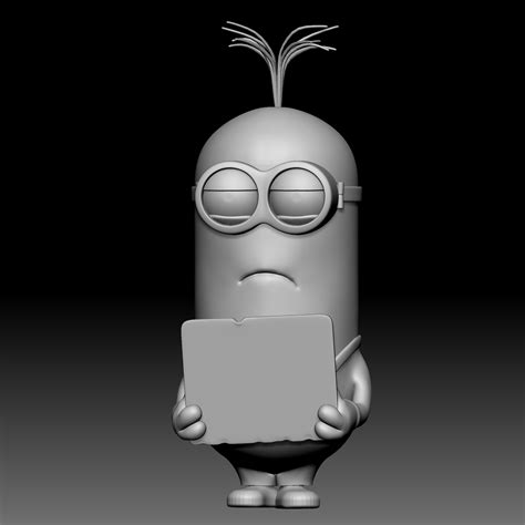 Stl File Kevin Minion ・model To Download And 3d Print・cults