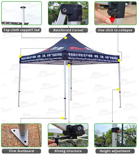 Feamont Industrial Commercial Gazebo Tent 3 X 6 For Trade Show