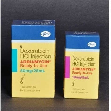 Pfizer Adriamycin Injection Packaging Type Vial For Clinical At Best