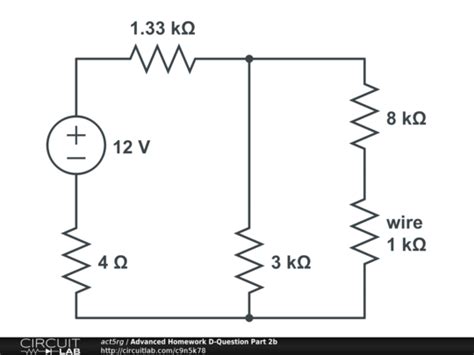 Advanced Homework D Question Part 2b Circuitlab