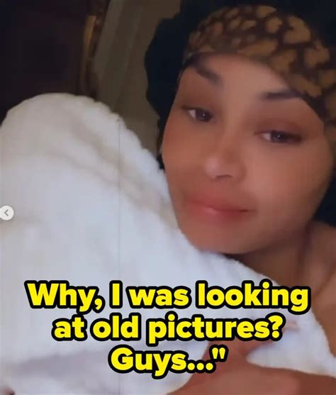 Blac Chyna Compares Old Photos Of Herself To How She Looks Now After