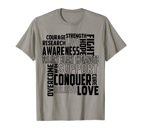 Buy Primary Biliary Cholangitis Awareness Cirrosis Related Black T