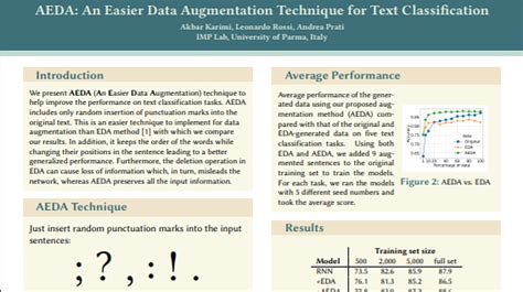 Underline Aeda An Easier Data Augmentation Technique For Text