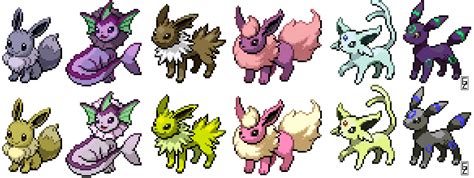 A Blog Dedicated To Recreating Off Shinies — All The Eeveelution Off