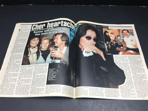 Vintage 1998 Tabloid Star Magazine Sonny And Cher Photos Features Michael