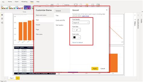 روش های جدید ساخت تم و سفارشی‌سازی آن در پاور بی آی Powerbi Rypitech