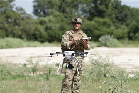 Aeryon Skyranger Suas With Military Operator Rotordrone