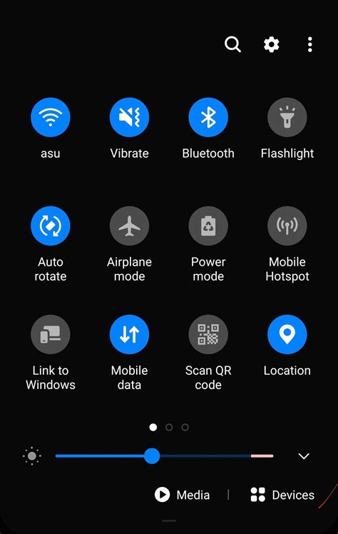 Android 10 Navigation Bar Quick Panel Button Removed Galaxys9