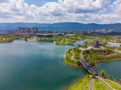 重庆城市湿地公园美如画 人民图片网