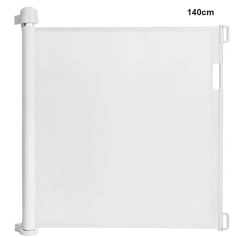 HENGMEI Barrière de Sécurité Rétractable pour Bébés 0 à 140 cm