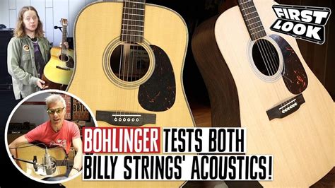 First Look Martin Billy Strings Signature D 28 And D X2e Premier Guitar