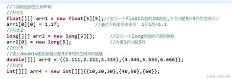 Java自測題之三——數組 每日頭條