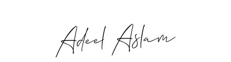 86 Adeel Aslam Name Signature Style Ideas New Esignature