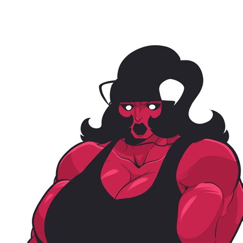 Rule 34 1girls Behemaid Big Black Lips Black Lipstick Breasts Cleavage Clothing Demon Demon