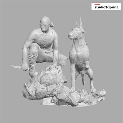 Riddick Stl 3d Print Files