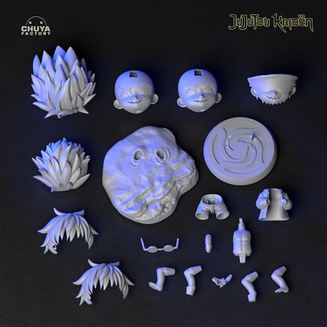 Gojo Chibi 3d Model 3d Printable Cgtrader