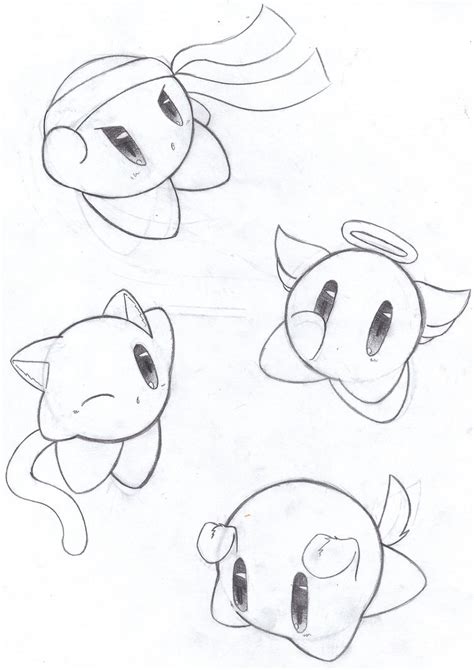 Kirby Sketches By Zetsukaio On DeviantArt