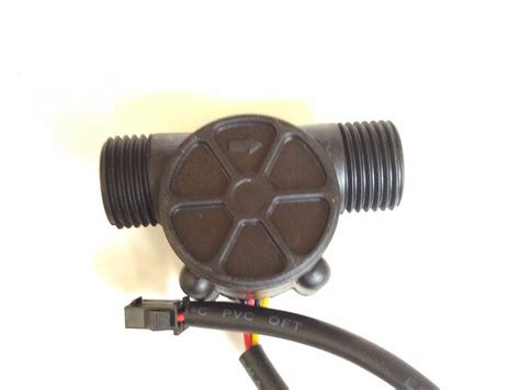Yf S Inch Water Flow Measurement Sensor With Liter Min Flow Rate Black At Best Price