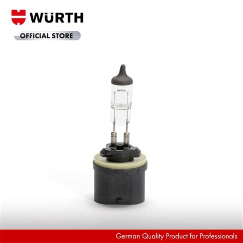 Wurth Halogen Car Bulb H27 Pg13 Straight 12v 27w Shopee Malaysia