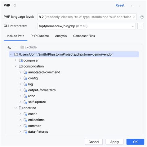 Library Folders PhpStorm Documentation