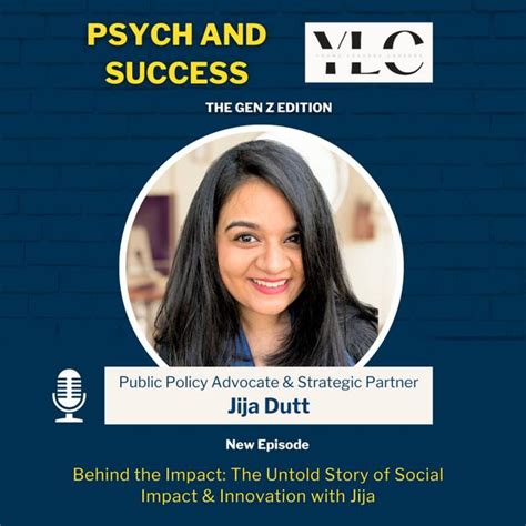 Behind The Impact The Untold Story Of Social Impact And Innovation With Jija Sakshi Bansal Frsa