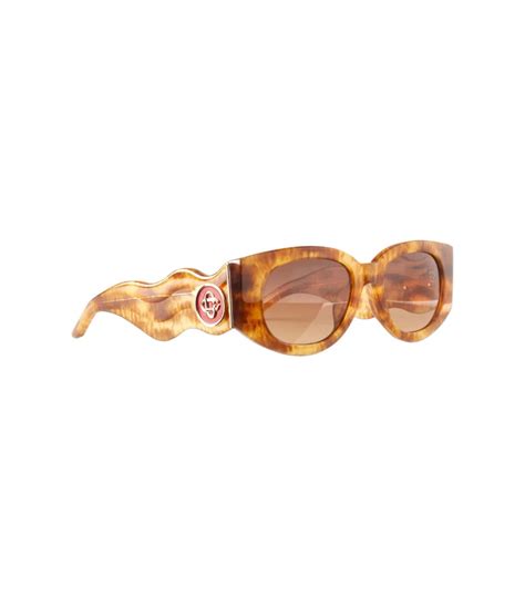 Casablanca Casablanca The Memphis Wave Sunglasses Tortoiseshell Grailed