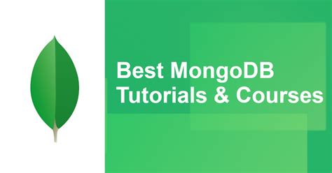 Best MongoDB Tutorials Courses Free Paid Studio T
