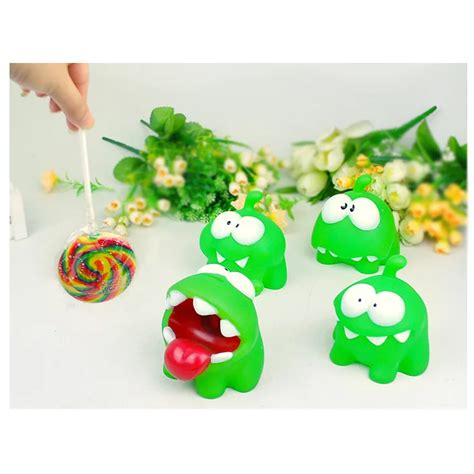 Android Games Doll Cut The Rope Om Nom Candy Gulping Monster Toy Figure